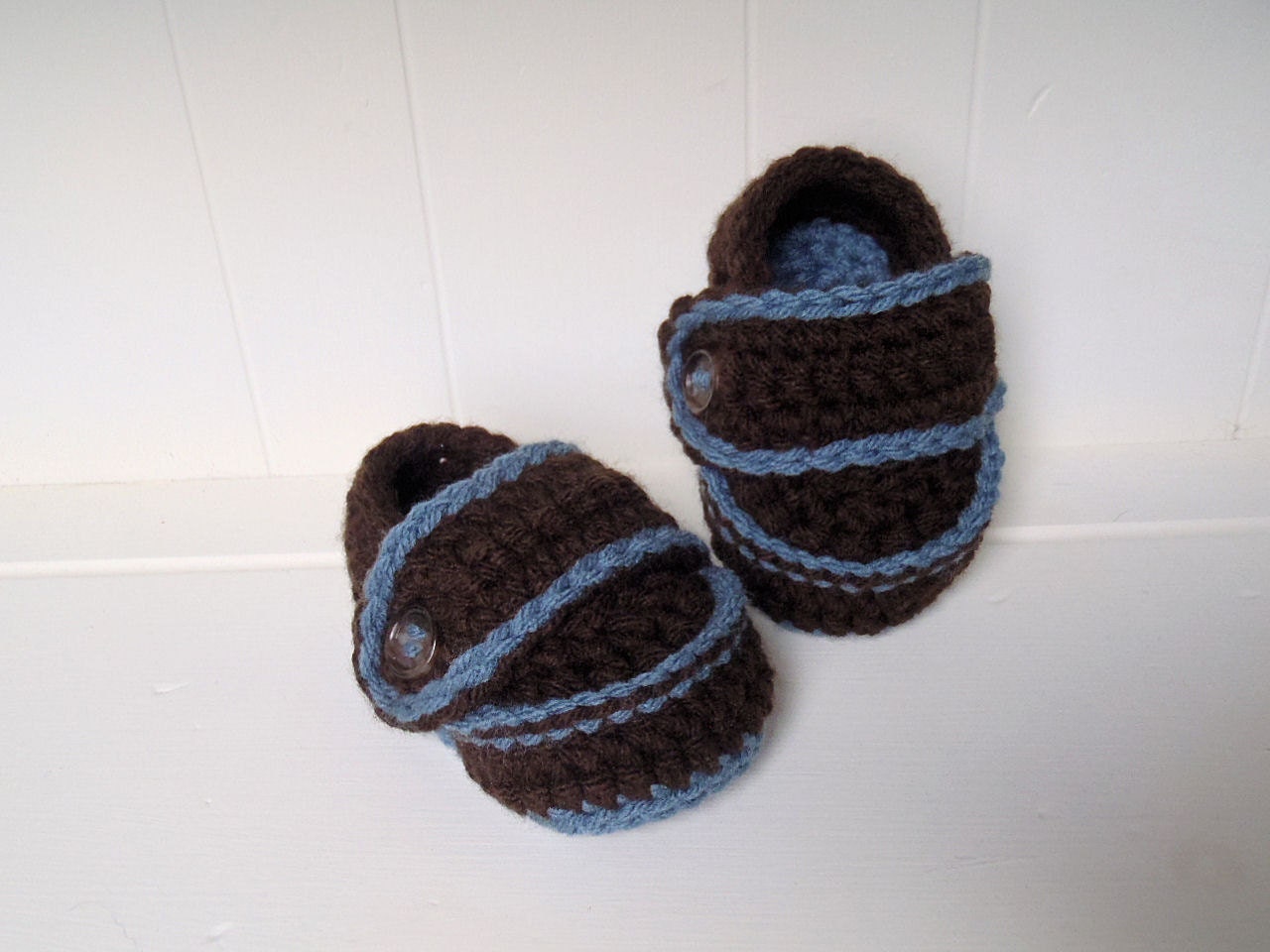 Crochet Pattern Rugby Loafers Crochet Two Button Loafers - Etsy