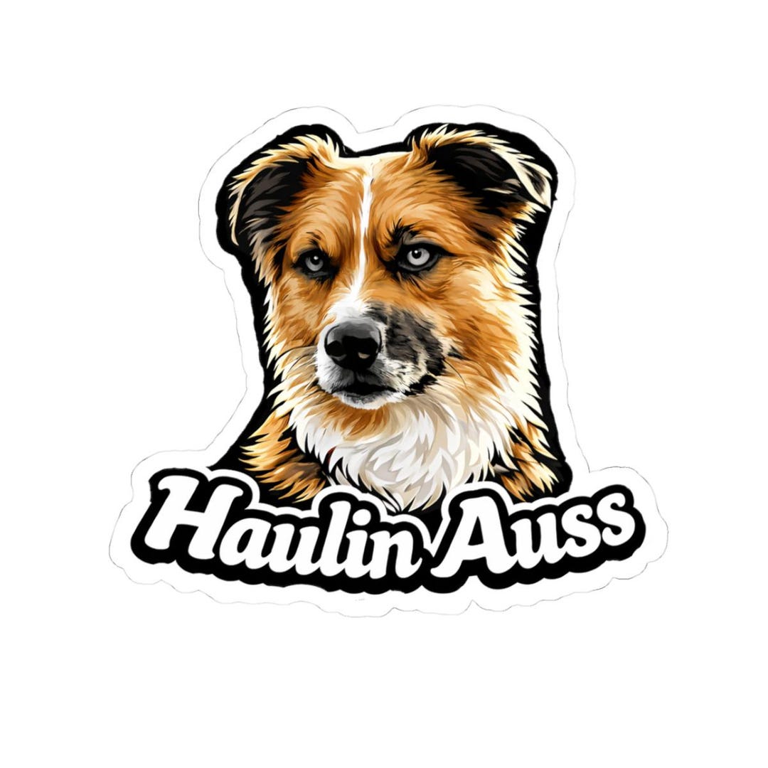 Custom Haulin Auss Sticker - Etsy