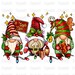 Christmas Gnomes PNG, Holiday Clipart (digital Download) - Etsy