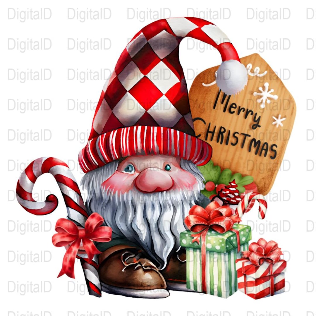 Christmas Gnome PNG, Holiday Clipart (digital Download) - Etsy