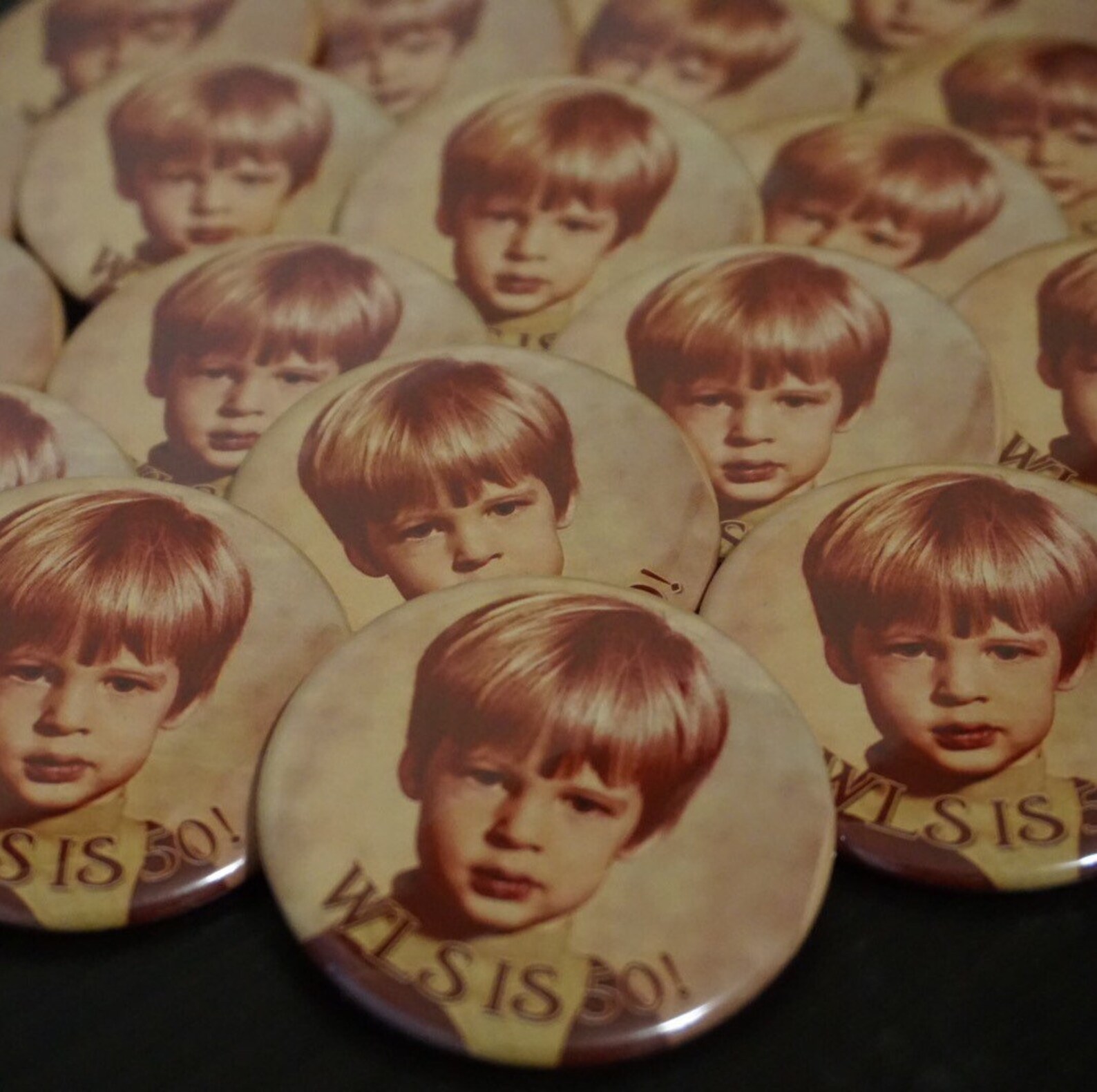 Custom 90th Birthday Pins, Photo Gifts Favor Button Pins - 15 Pieces ...