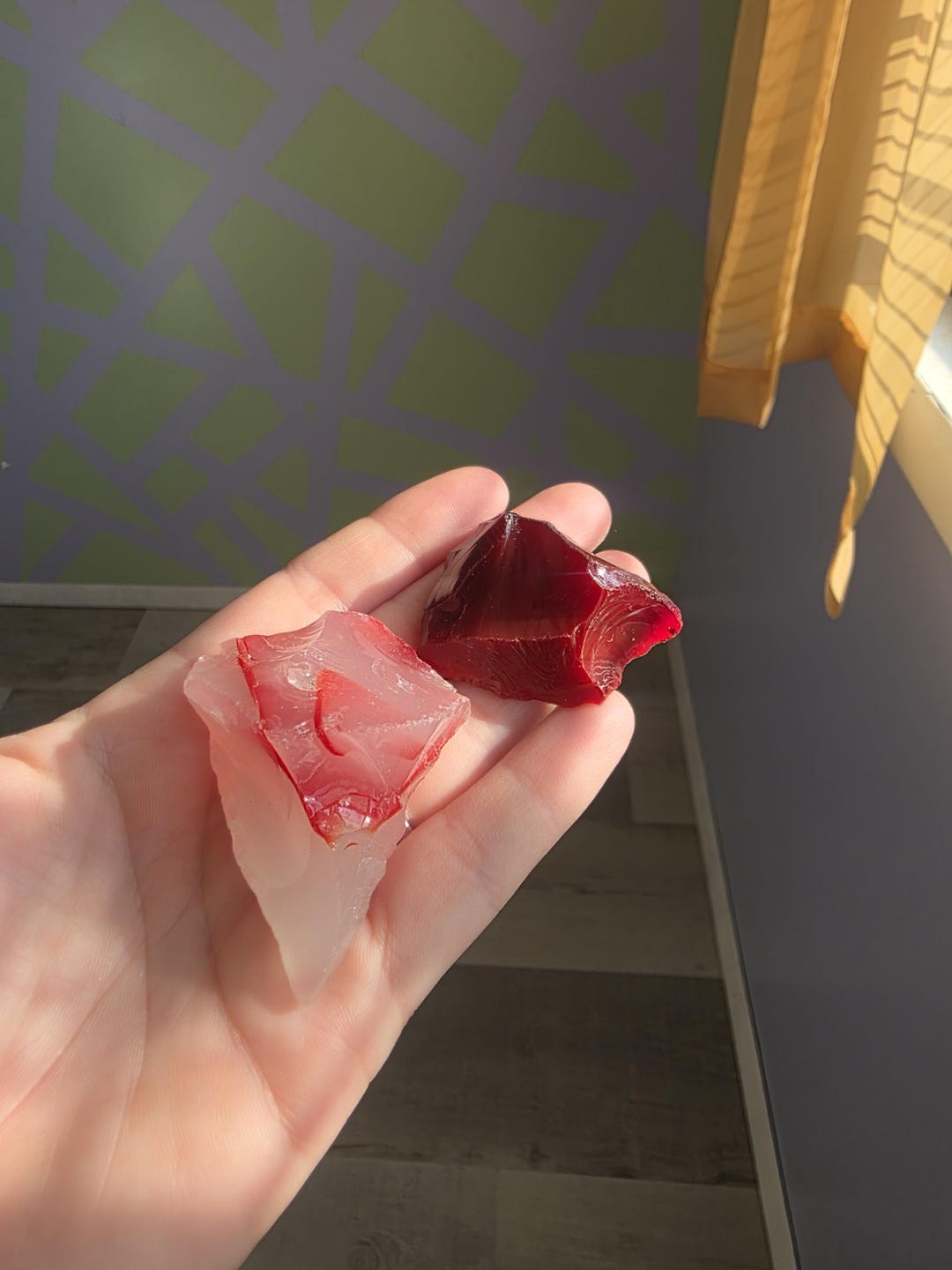 Earth Star /root Chakra Andara Crystal Pair - Etsy