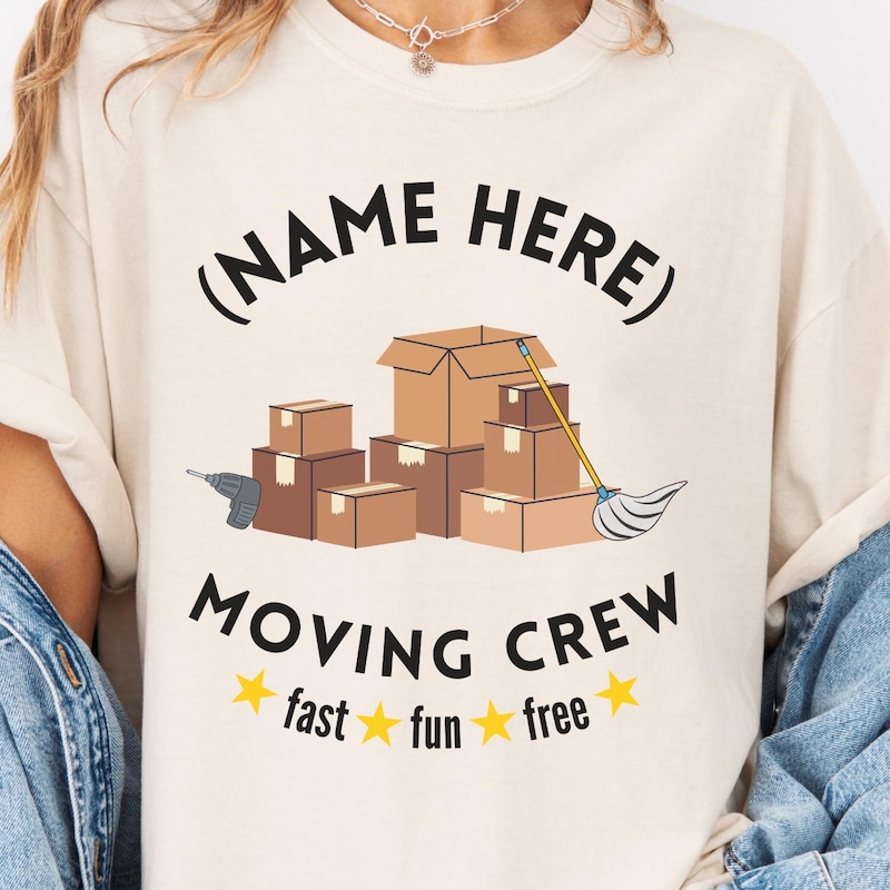 Moving Company Tshirt - Etsy UK