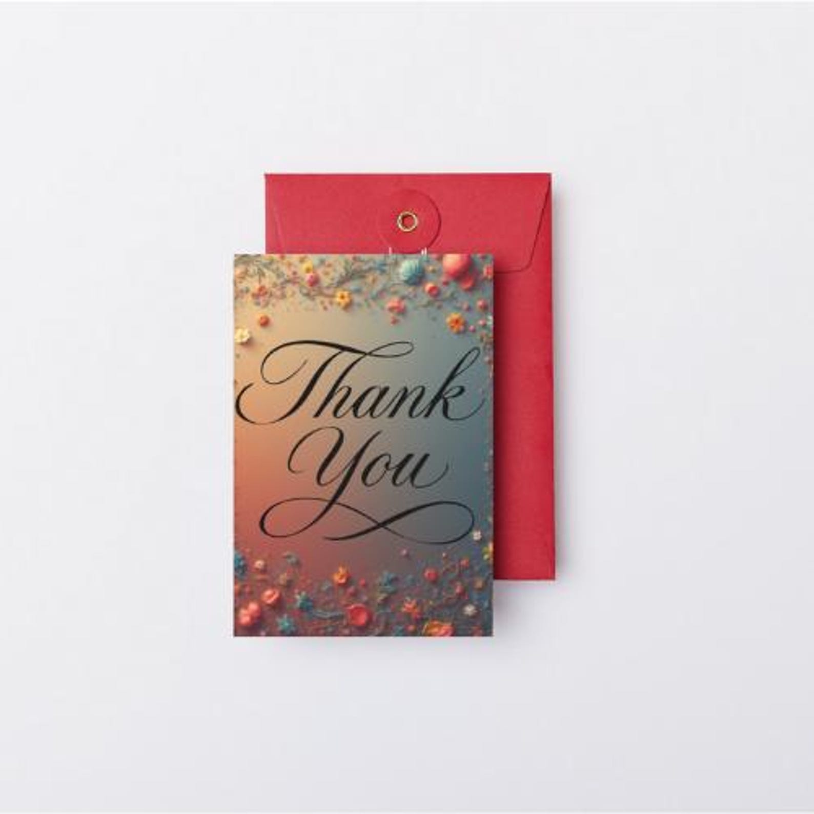 Thank You Digital Design, Thank You Label, Digital Art, PNG File ...