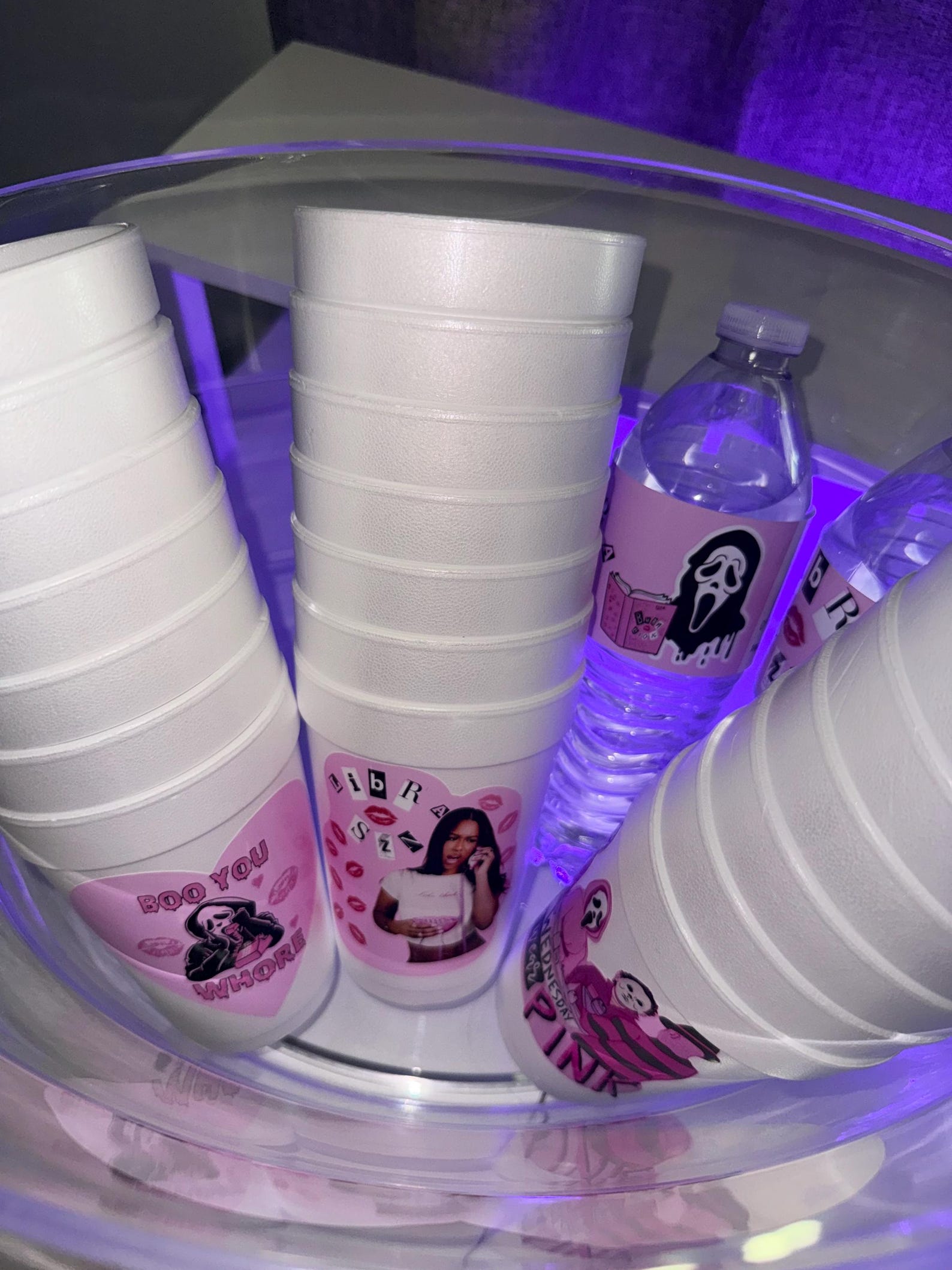 Personalized Party Cups: Custom Logo & Photo, 20 Oz Styrofoam - Etsy
