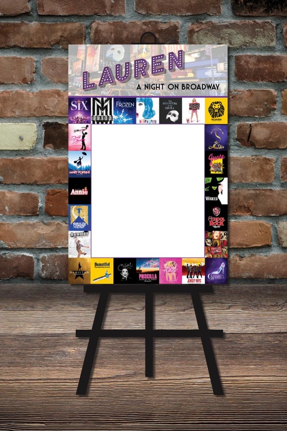 Broadway Show Sign