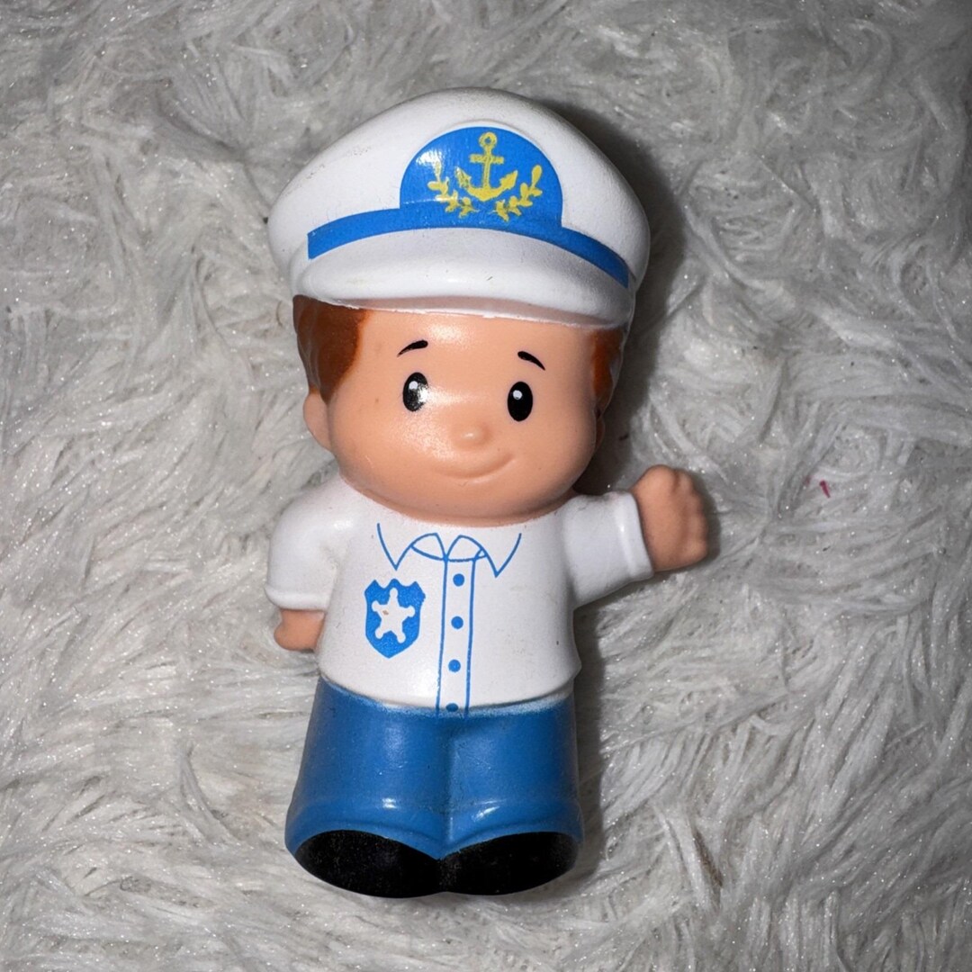 Fisher Price Little People Ships Ahoy Yacht Captain Figure - Etsy