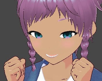 Pink Cat Girl Vtuber - Etsy