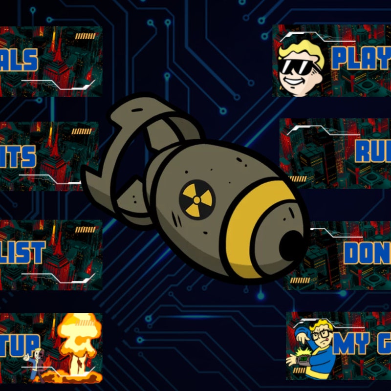 Fallout Stream Overlay - Etsy
