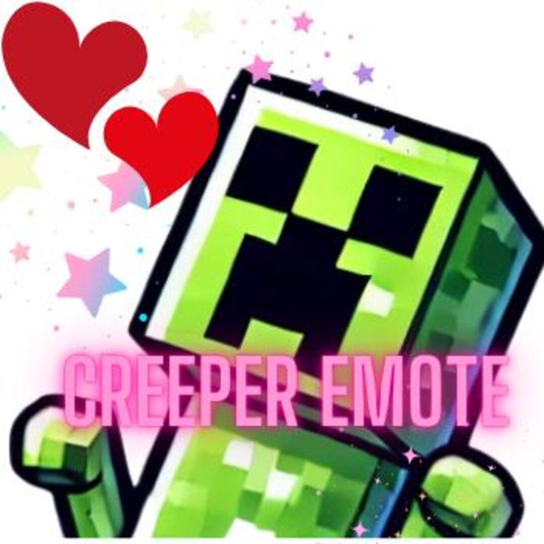 Loving Creeper Emote - Etsy