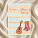 Album Listening Party Invitation | Music Release Printable | Retro ...