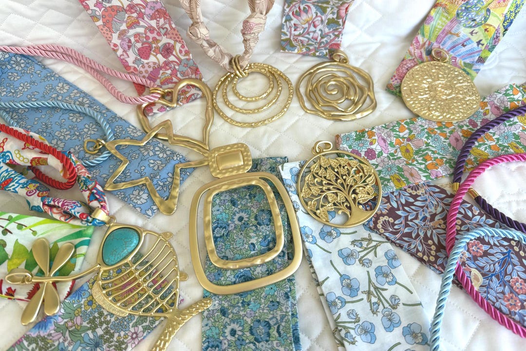Large Statement Charms for Your Twilly Scarf or Rope Necklace NEW ...
