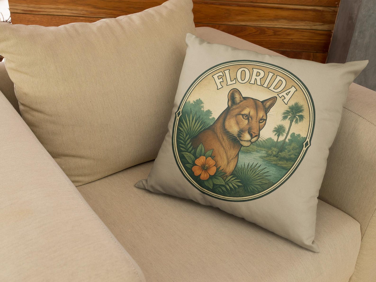 Florida Panther State Emblem PNG: Official Wildlife Art, High ...