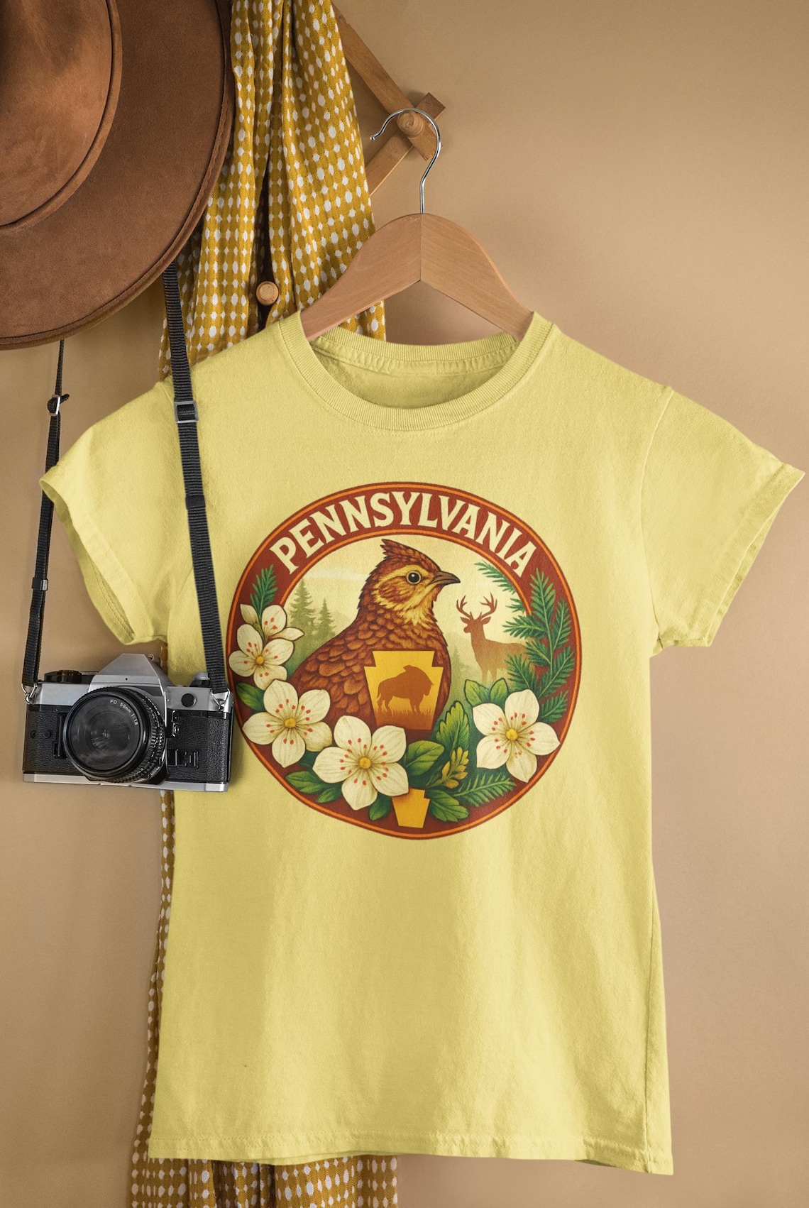 Pennsylvania State Emblem PNG: Vintage Circle Logo (digital Download - Etsy