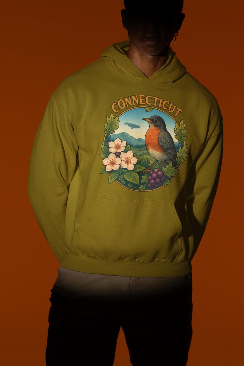 Connecticut State Emblem PNG: Vintage Circle Logo (digital Download) - Etsy