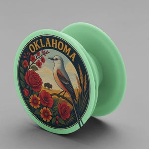 Oklahoma State Emblem PNG: Vintage Circle Logo, Sublimation Design ...