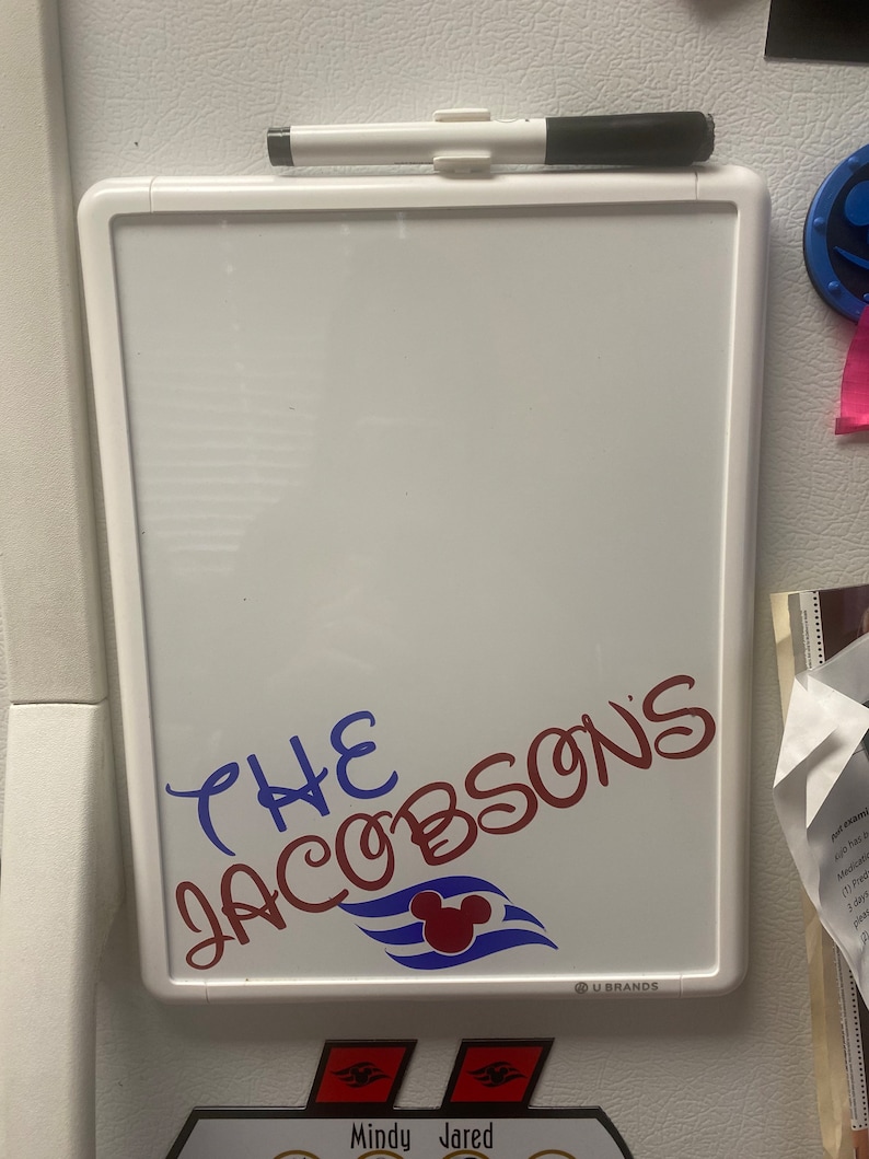 Custom Names Inspired Cruise Whiteboard Fish Extenders Personalized ...