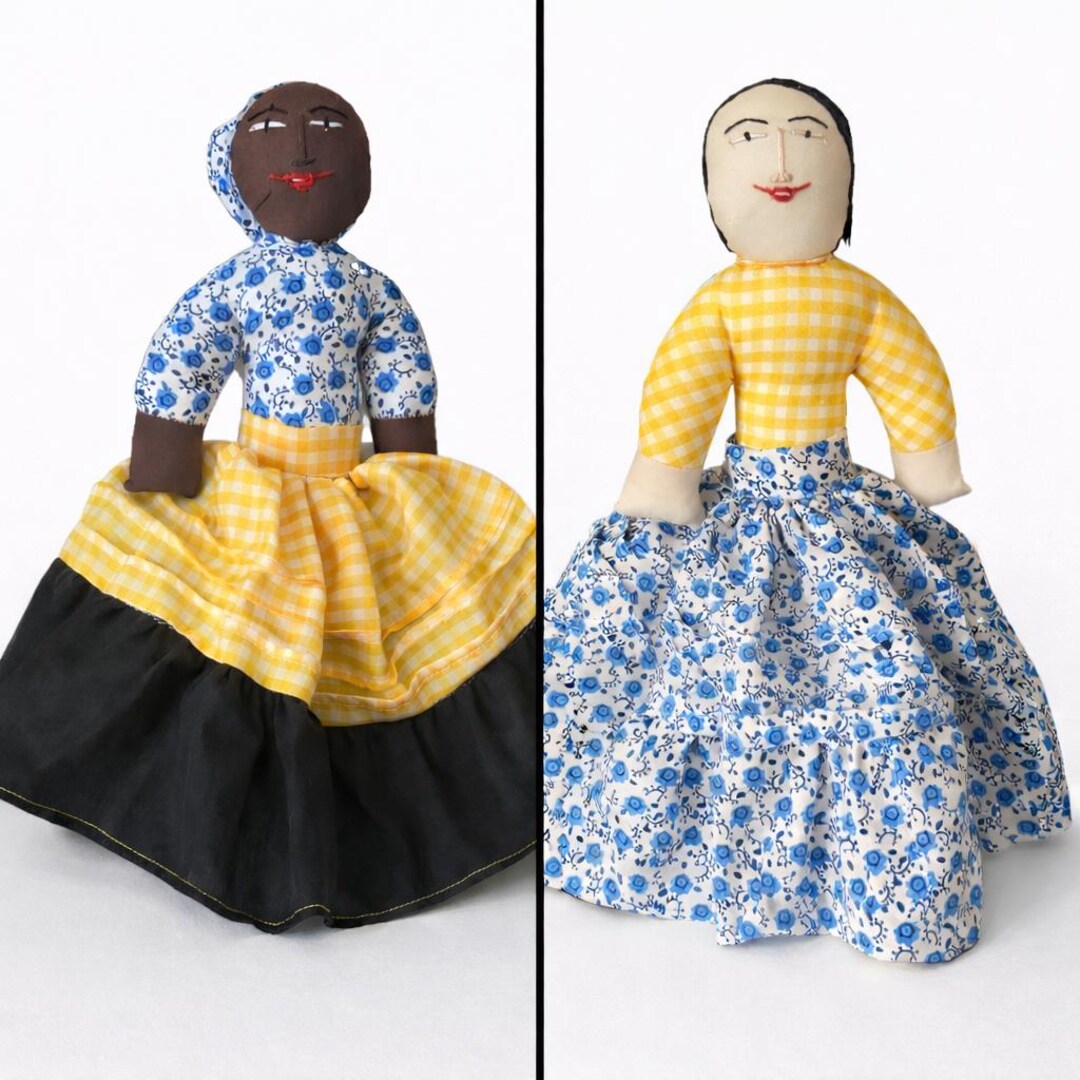 Vintage Reversible Mercy Sabal Dangriga Doll Handmade Belize Garifuna ...