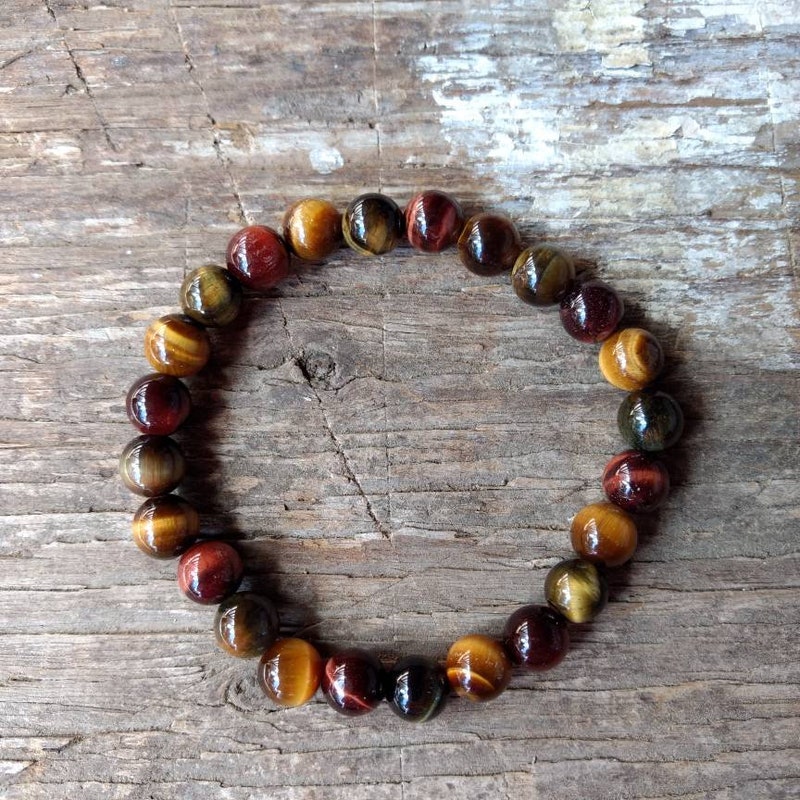 Tri Color Stone - Etsy