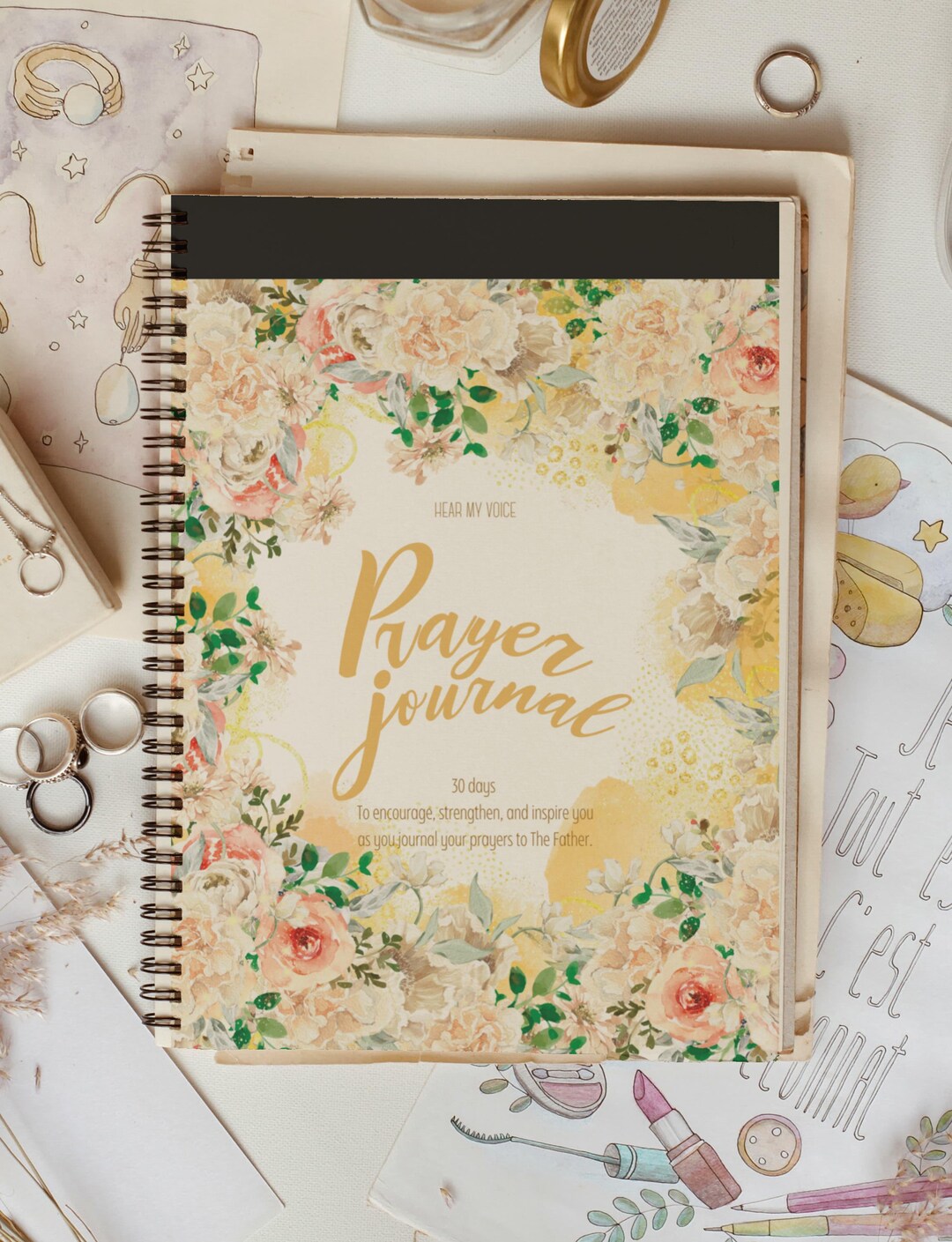 Download a Printable 30-day Prayer Journal, a Christian Scripture ...