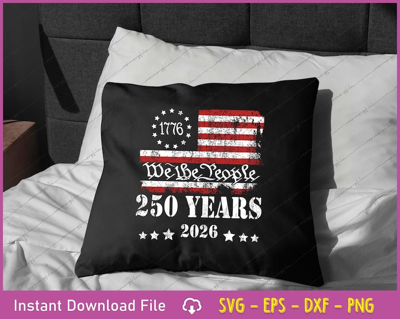 250th Anniversary US Flag | Patriotic SVG PNG (digital Download) - Etsy