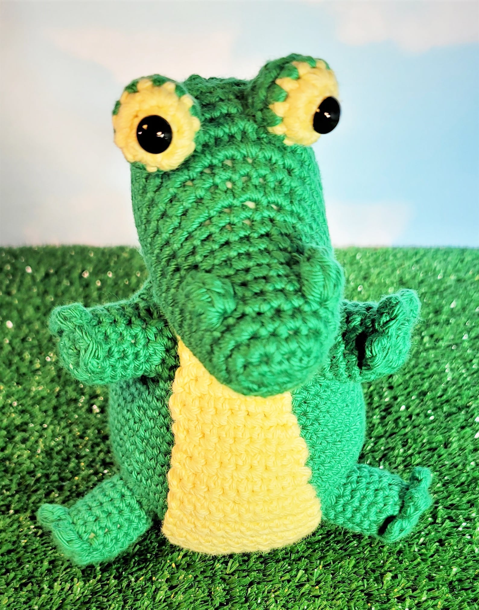 Amigurumi Crochet Pattern Baby Alligator Baby Gator Plush Toy - Etsy