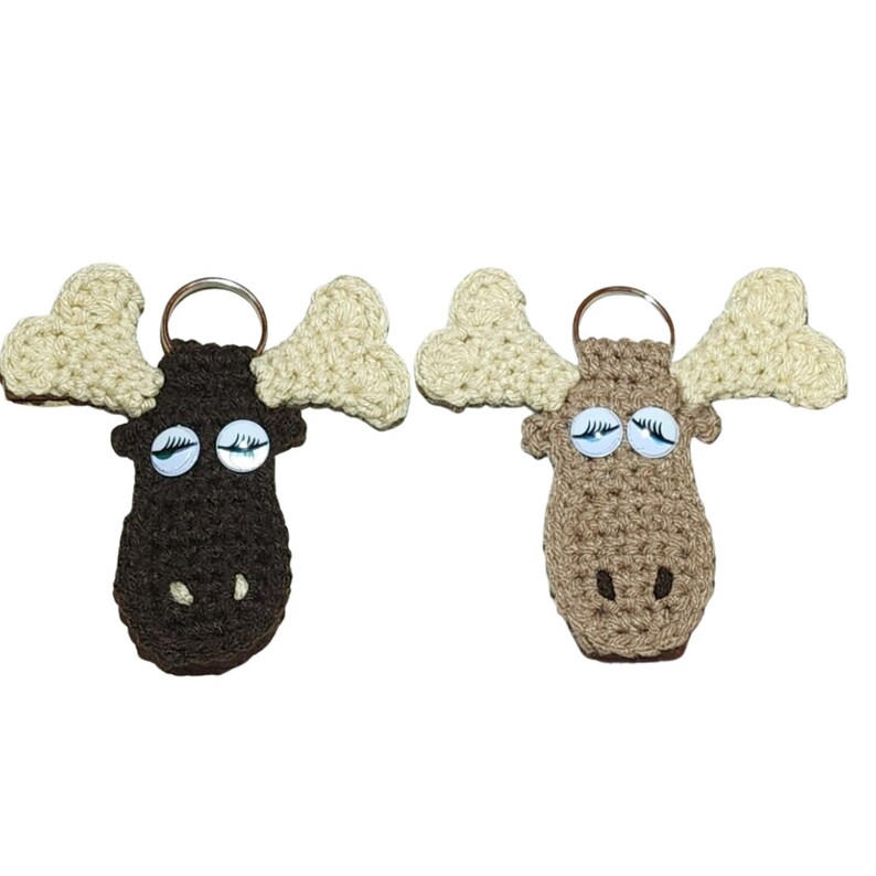 Crochet Pattern, Moose Keychain, Men's Gift, Dad Gift - Etsy
