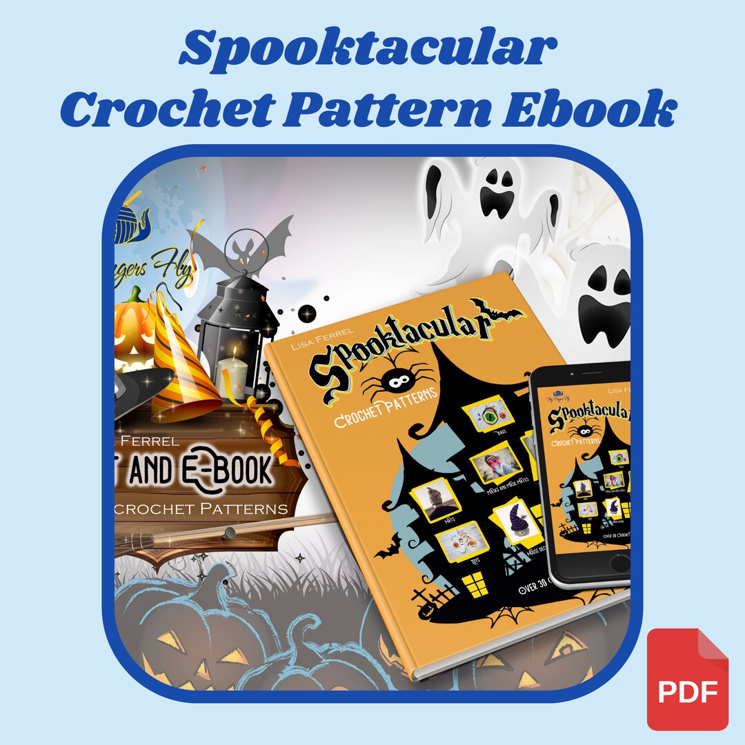 Crochet Pattern Book Spooktacular Crochet Patterns Ebook - Etsy