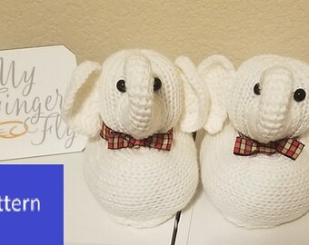 Addi Knitting Machine Pattern Elephant Slippers Addi Pro | Etsy