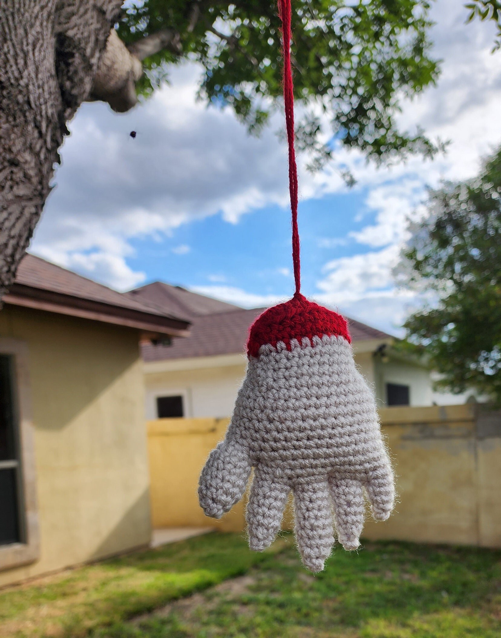 Halloween Crochet Pattern Bloody Hand Crochet Pattern - Etsy