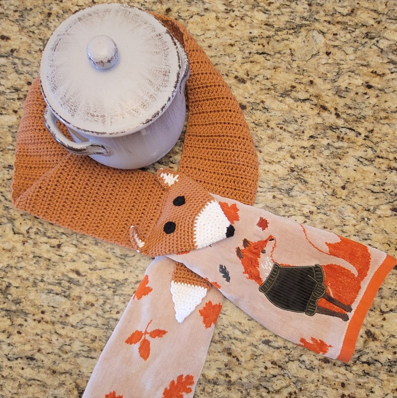 Fox Crochet Pattern Fox Kitchen Boa Crochet Pattern Fox - Etsy