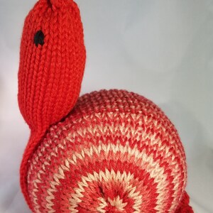 Addi Knitting Machine Pattern, Snail Plush Toy Circular Knitting ...
