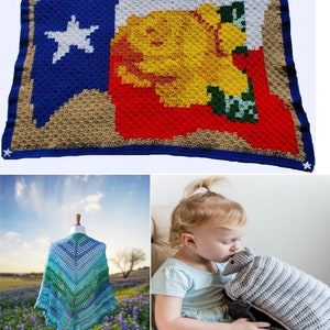 Crochet Pattern Book, Texas Style Crochet Pattern Book in Paperback ...