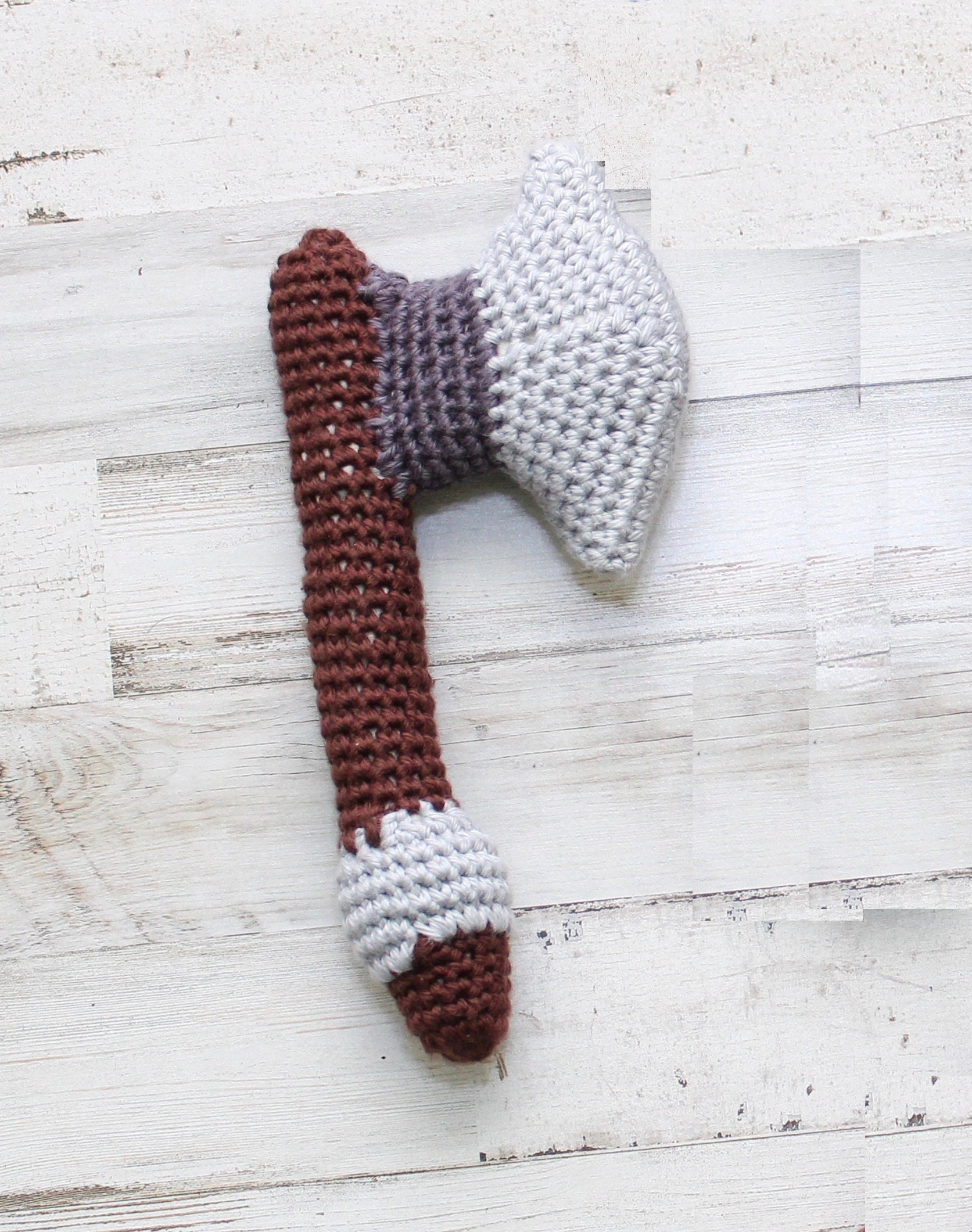 Halloween Crochet Pattern Battle Axe Baby Rattle Crochet | Etsy