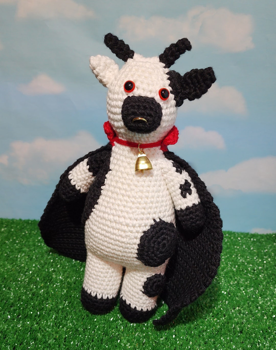 Cow'nt Dracula Doll, Handmade Crochet, Back to School Teacher Gifts - Etsy