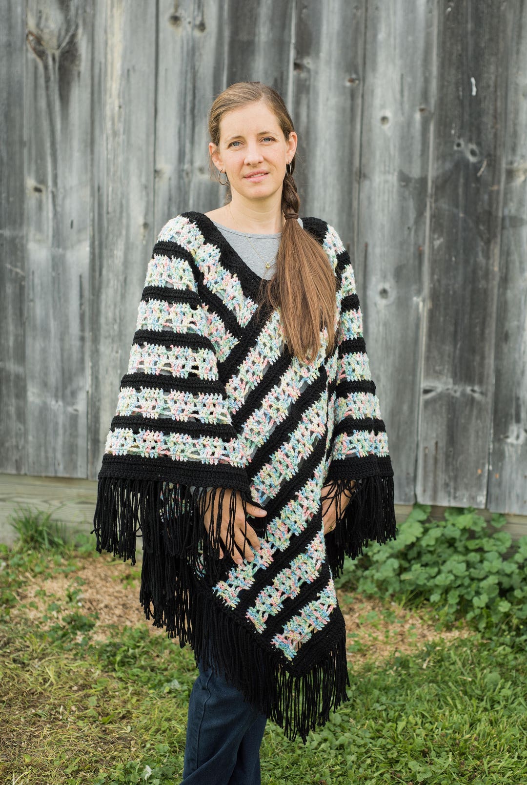 Skull Poncho Crochet Pattern: DIY Halloween Costume (PDF Pattern) - Etsy
