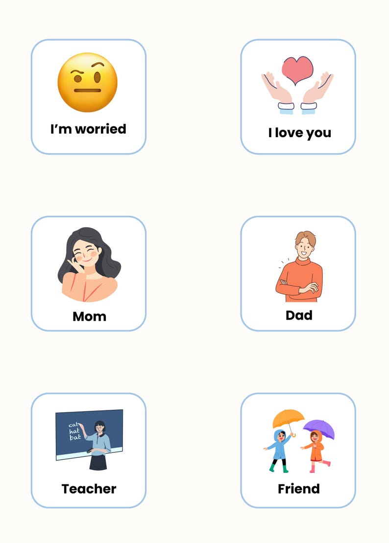 Daily Routine PECS Flashcards for Autism – Printable Communication ...