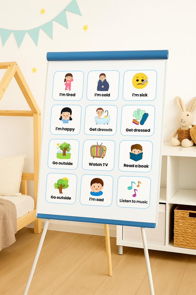 Daily Routine PECS Flashcards for Autism – Printable Communication ...