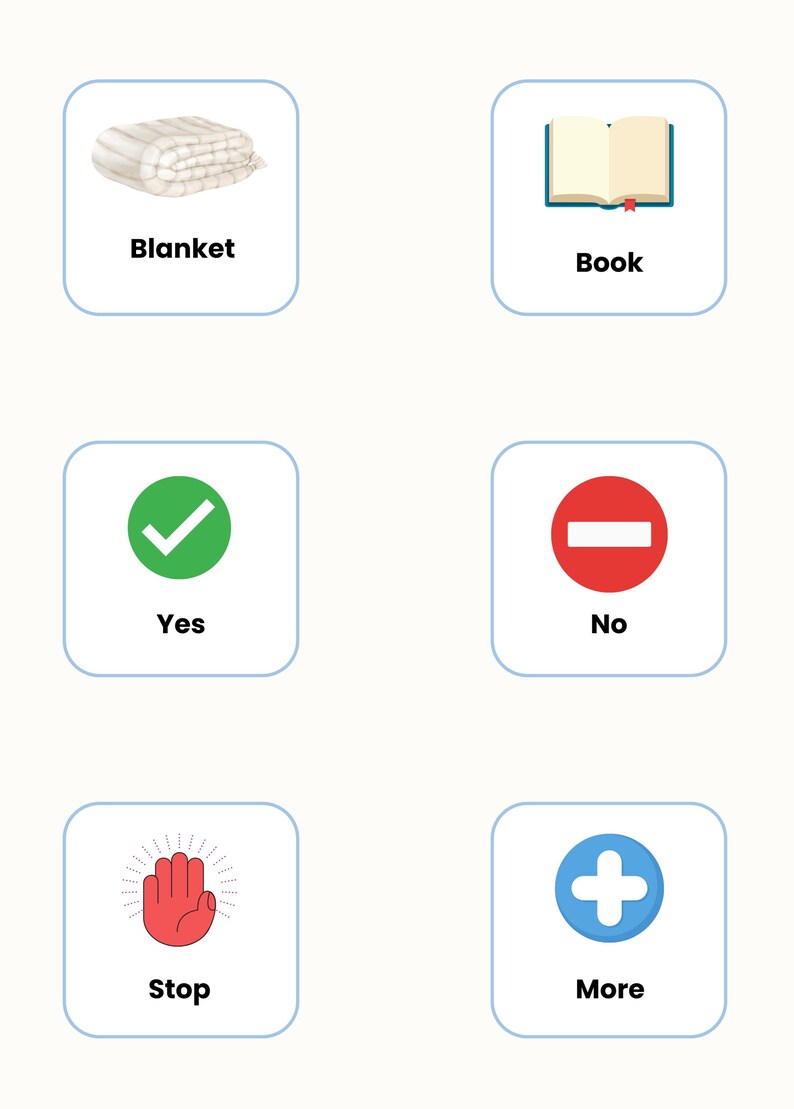 Daily Routine PECS Flashcards for Autism – Printable Communication ...