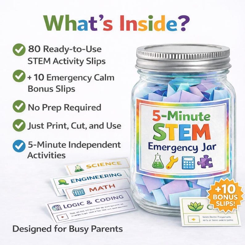STEM Activities | 5 Minute No Prep Classroom Activities | Early ...