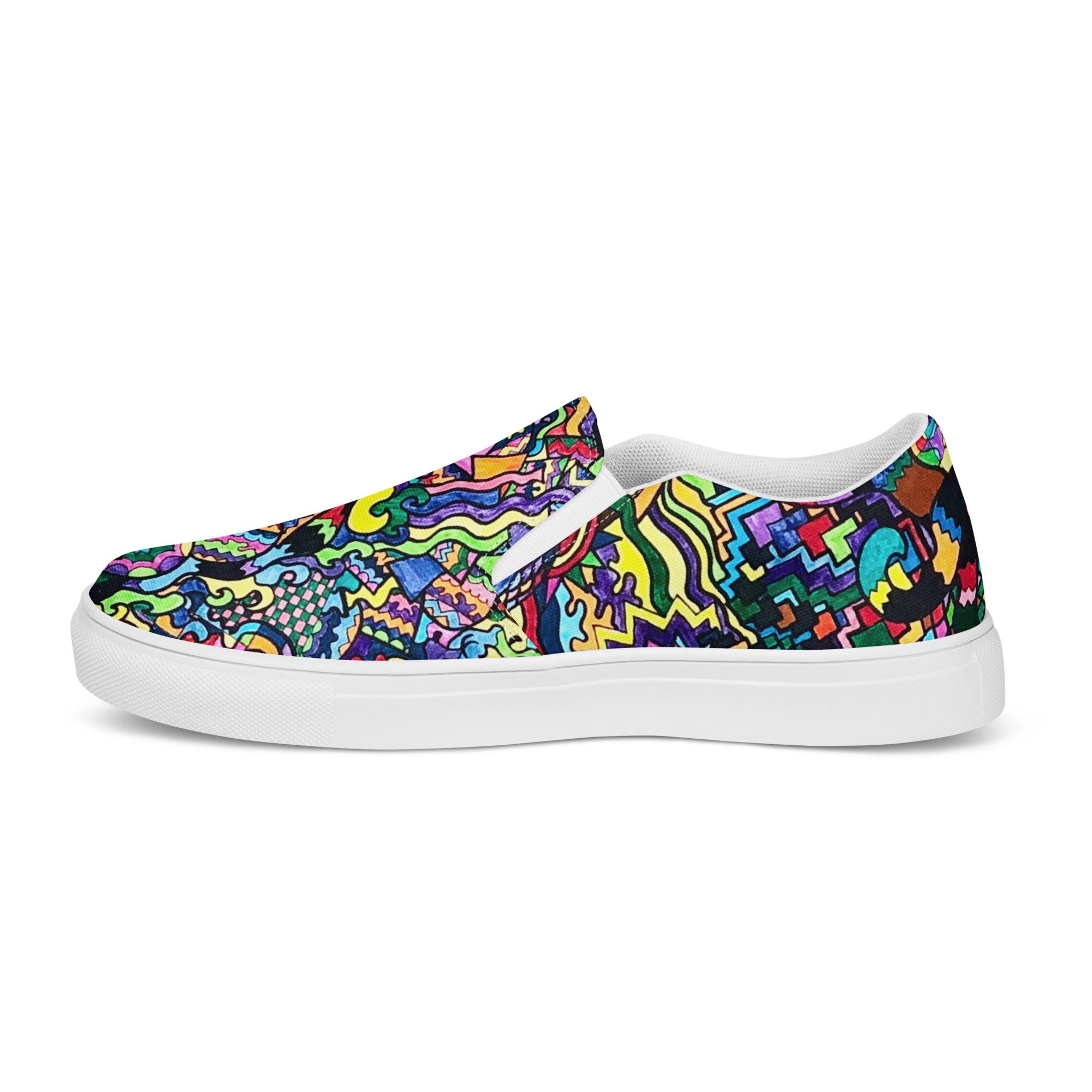90s Pop Women's Canvas Shoes - Etsy