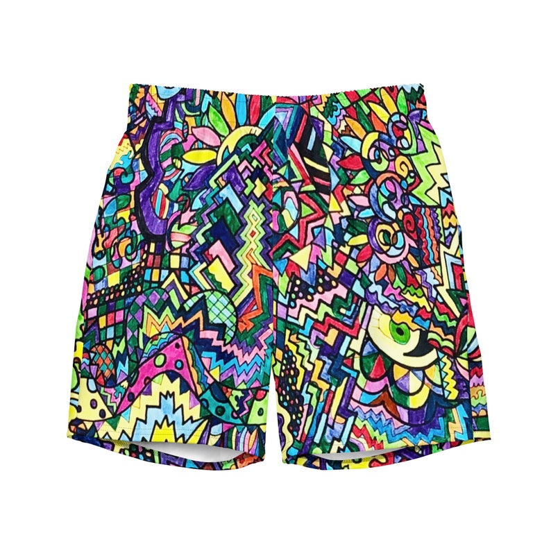 90s Teen Men's Swim Trunks - Etsy