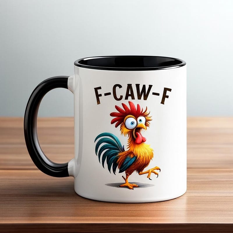 F Caw F Coffee Mug - Etsy
