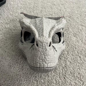 Dino Mask Atrociraptor “ghost” Unworn & Unused. MAKES SOUND, Working ...