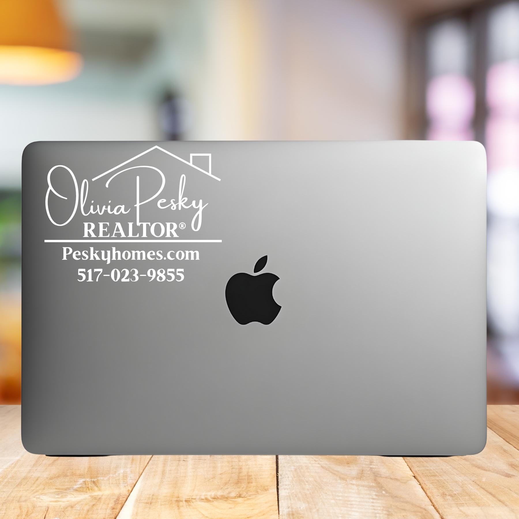 Real Estate Marketing Decal, Custom Realtor Decal, Vinyl Decal for Real ...
