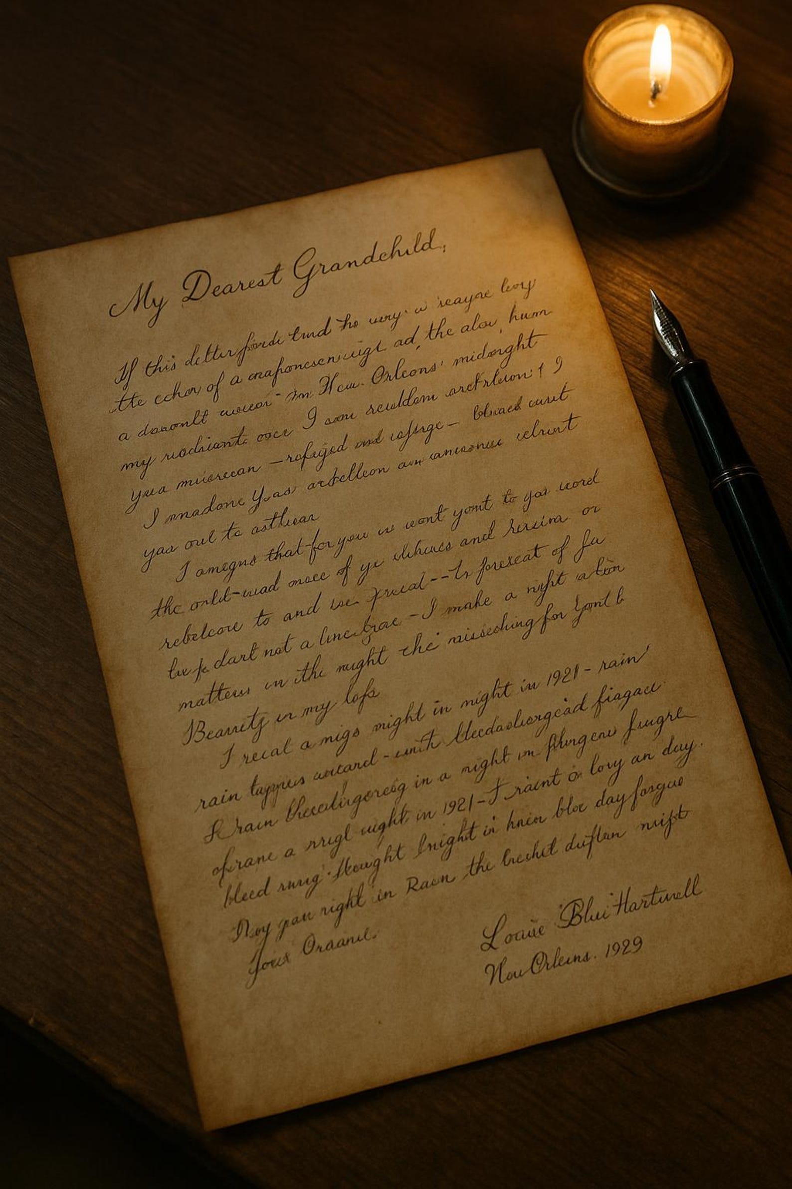 1920s Flapper’s Letter to Her Future Granddaughter - Timeless Life ...