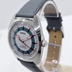Vintage Oris Hand Winding 17 Jewels Shock Proof Men's Wrist Watch Swiss Made Free Shipping - Etsy