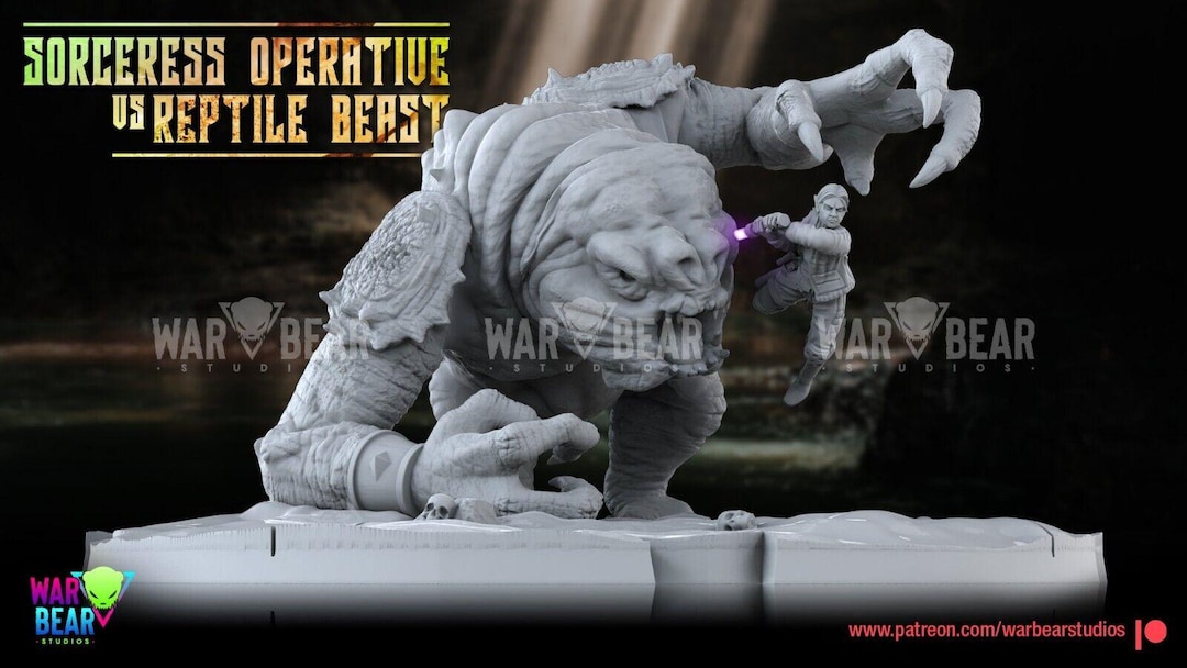 Sith Vs Rancor Star Wars Rpg Legion Shatterpoint Compatible - War Bear ...