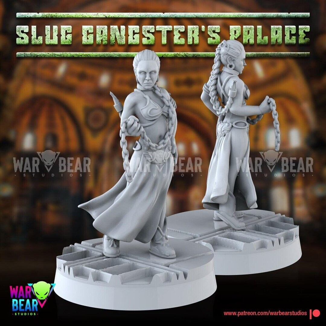 Slave Princess Leia Star Wars Rpg Legion Shatterpoint Compatible - War ...