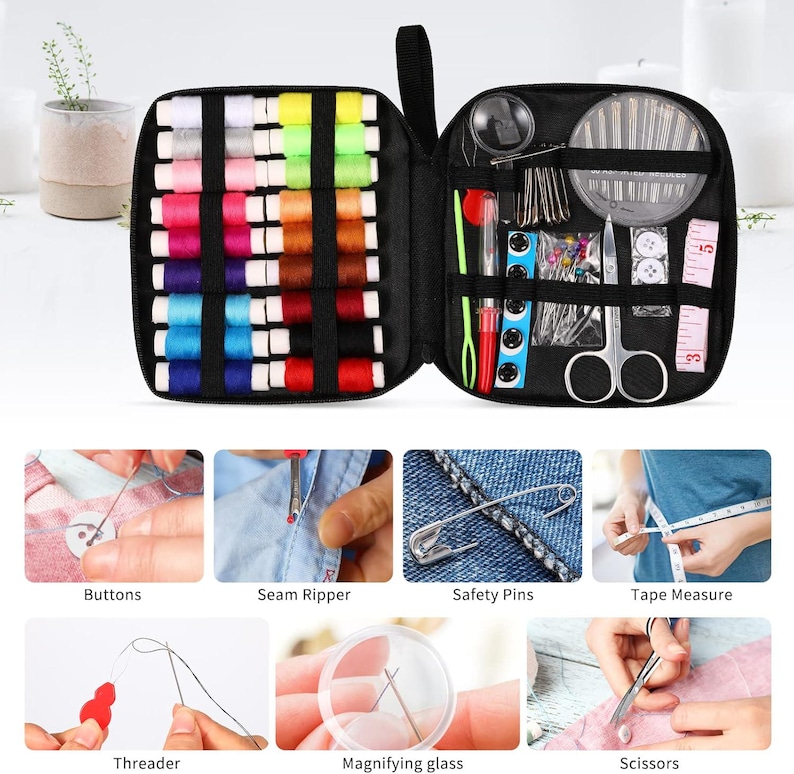 Professional Sewing Kit for Beginners, Complete Sewing Accessories With ...